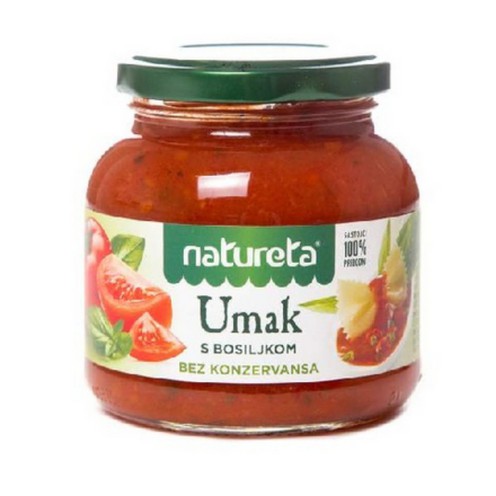 Natureta umak s bosiljkom 280g