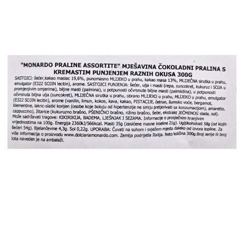 Praline mix Monardo 300 g